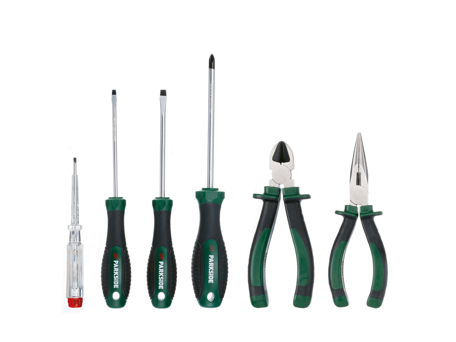 PARKSIDE® Boîte à outils métal 4V et Set de tournevis