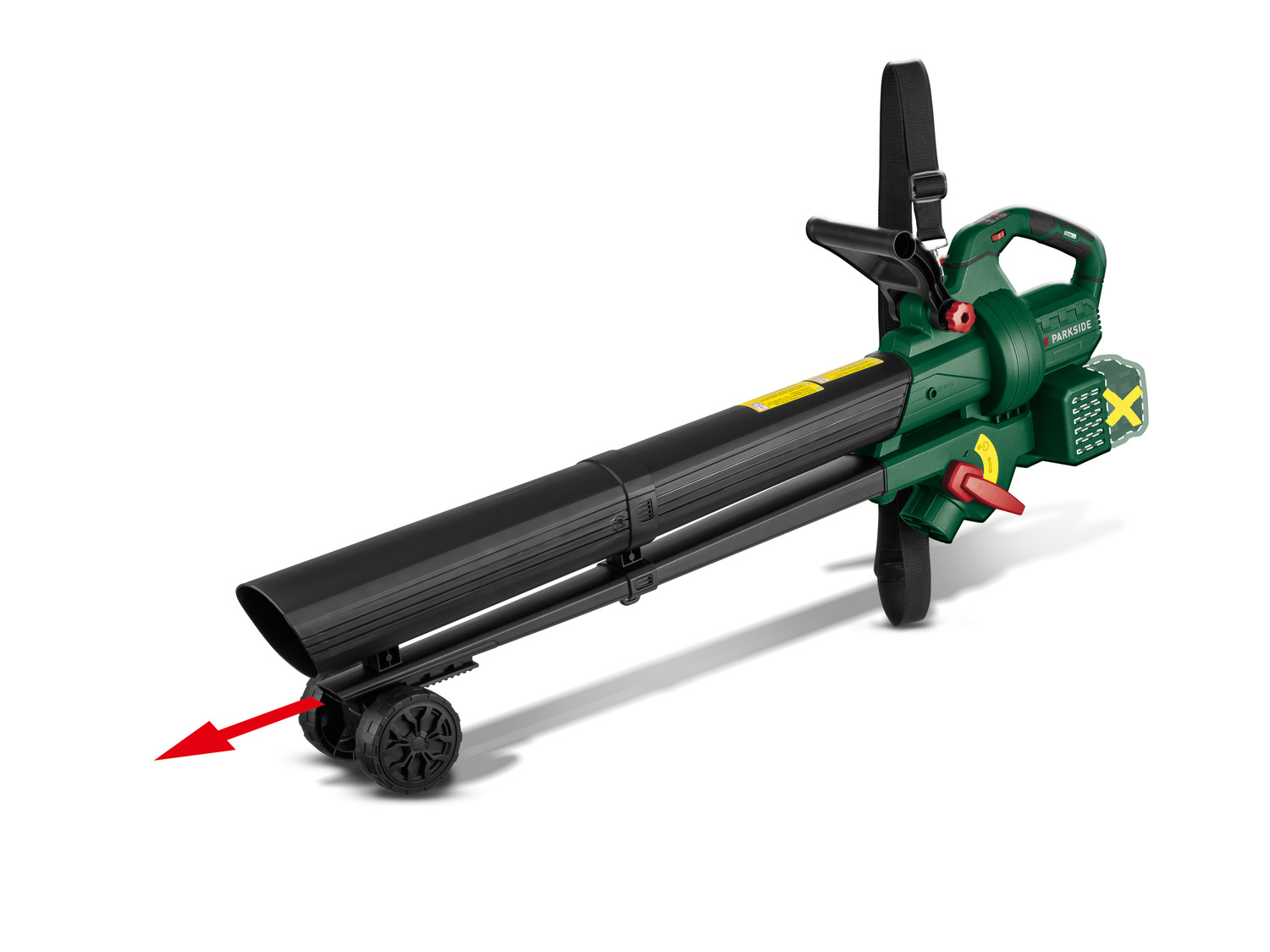 PARKSIDE® Aspirateur souffleur broyeur électrique sans…