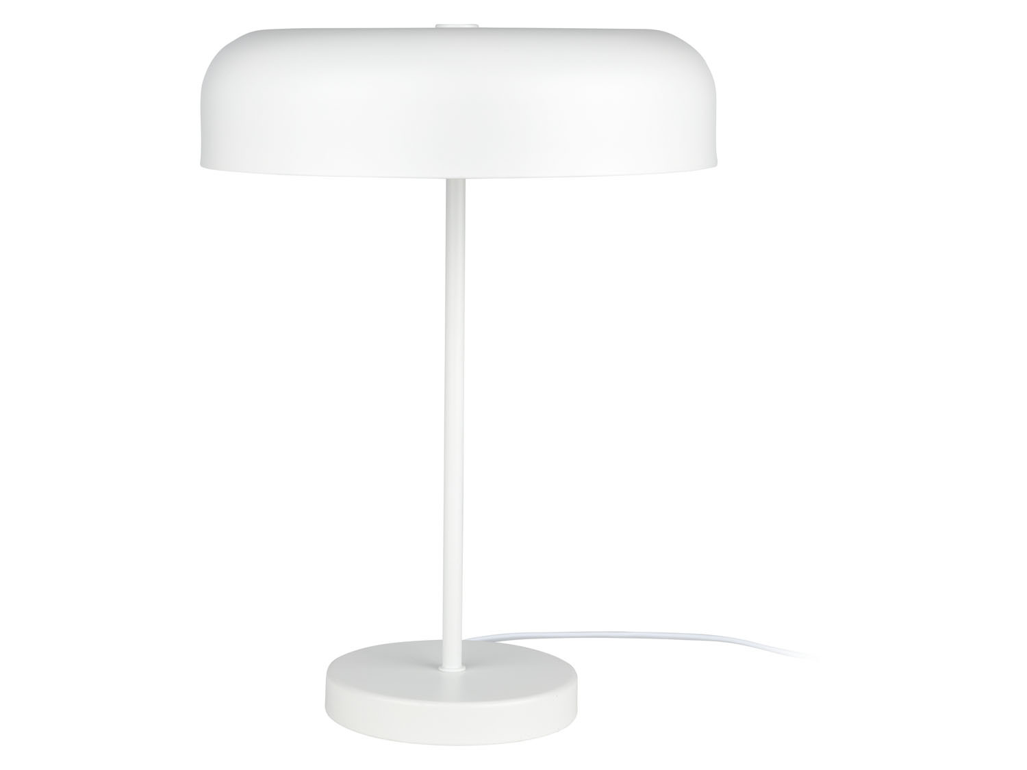LIVARNO home Lampe de table, 1 ou 2 ampoules, blanc mat