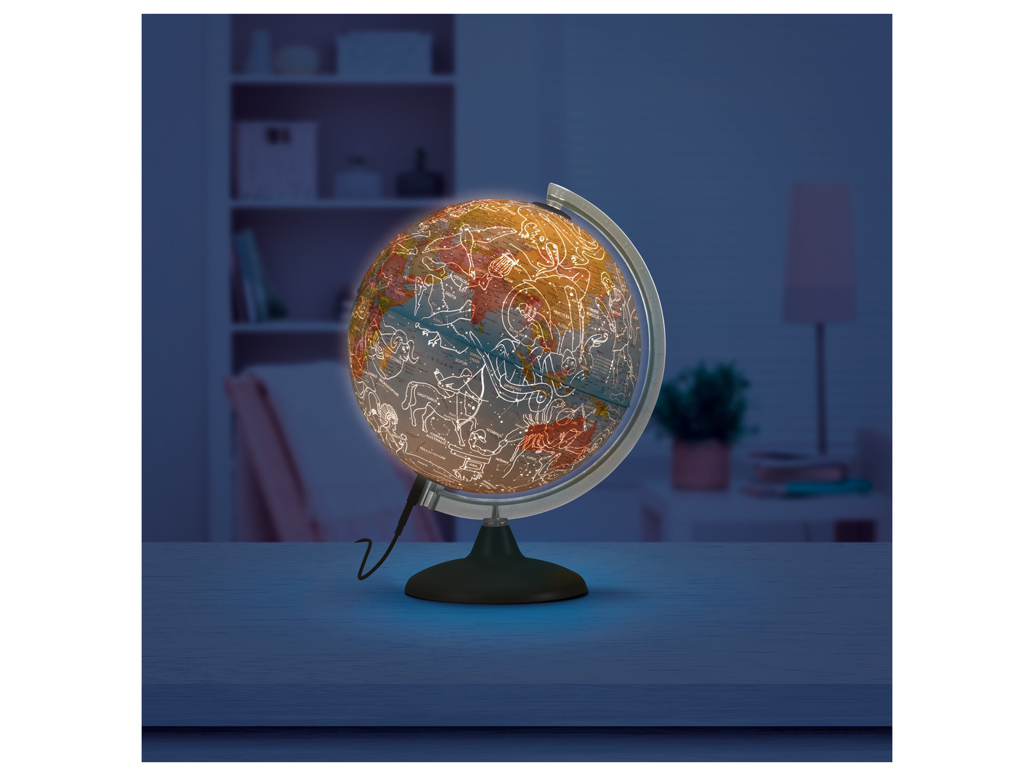 LIVARNO home Globe jour et nuit, Ø 25 cm | LIDL