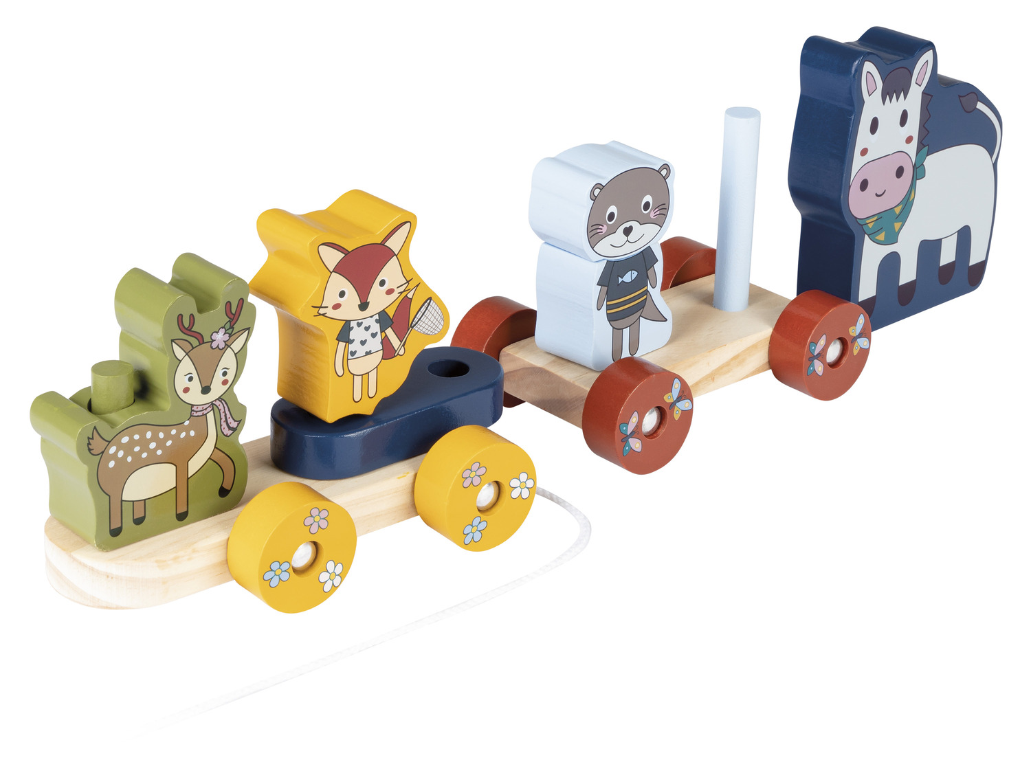 Jouet de motricité en bois véritable | LIDL