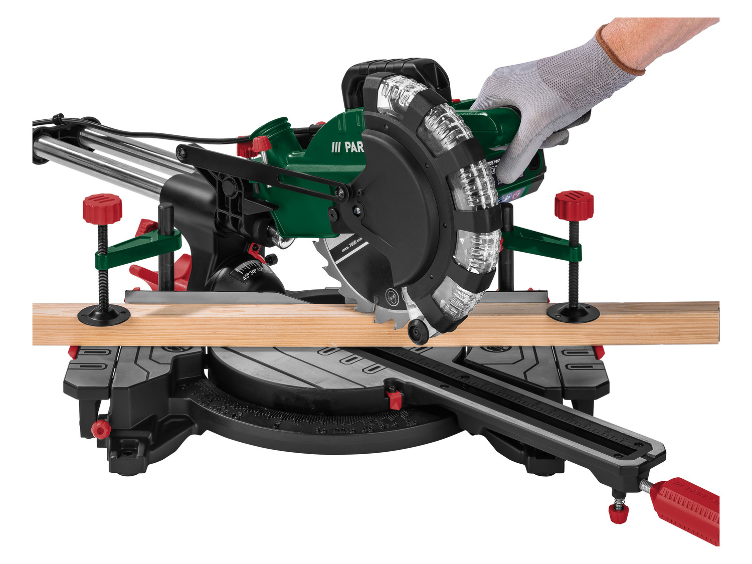 Scie Onglet Radial Parkside