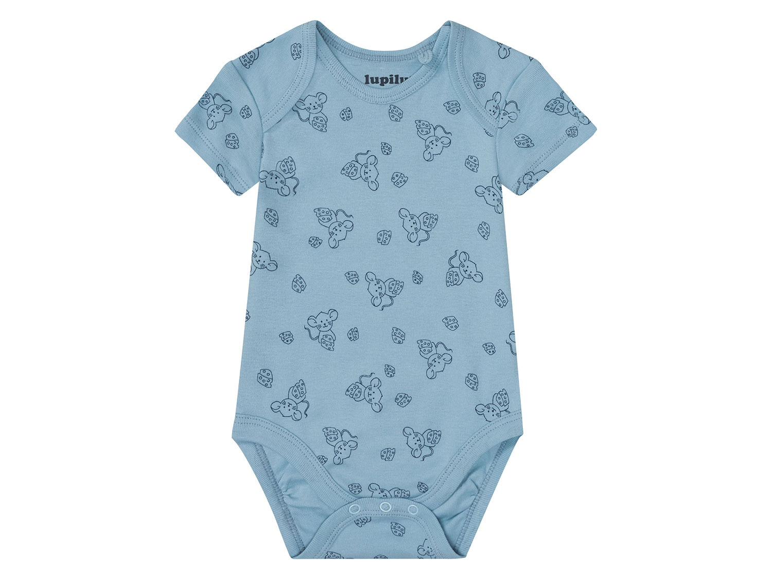 lupilu® lupilu® Lot de 2 bodies bébé