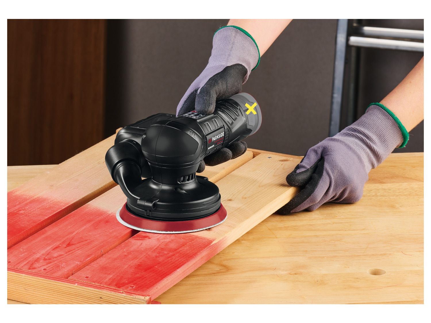 PARKSIDE PERFORMANCE® Ponceuse excentrique sans fil PA…