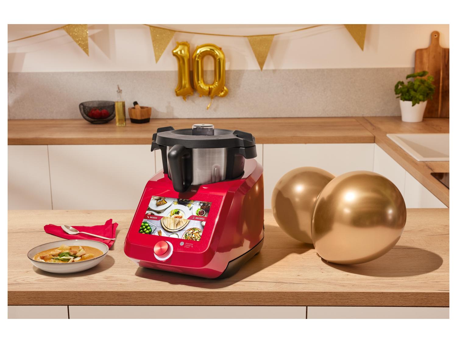 Monsieur Cuisine Smart SKMS 1200 B2, Rouge | LIDL