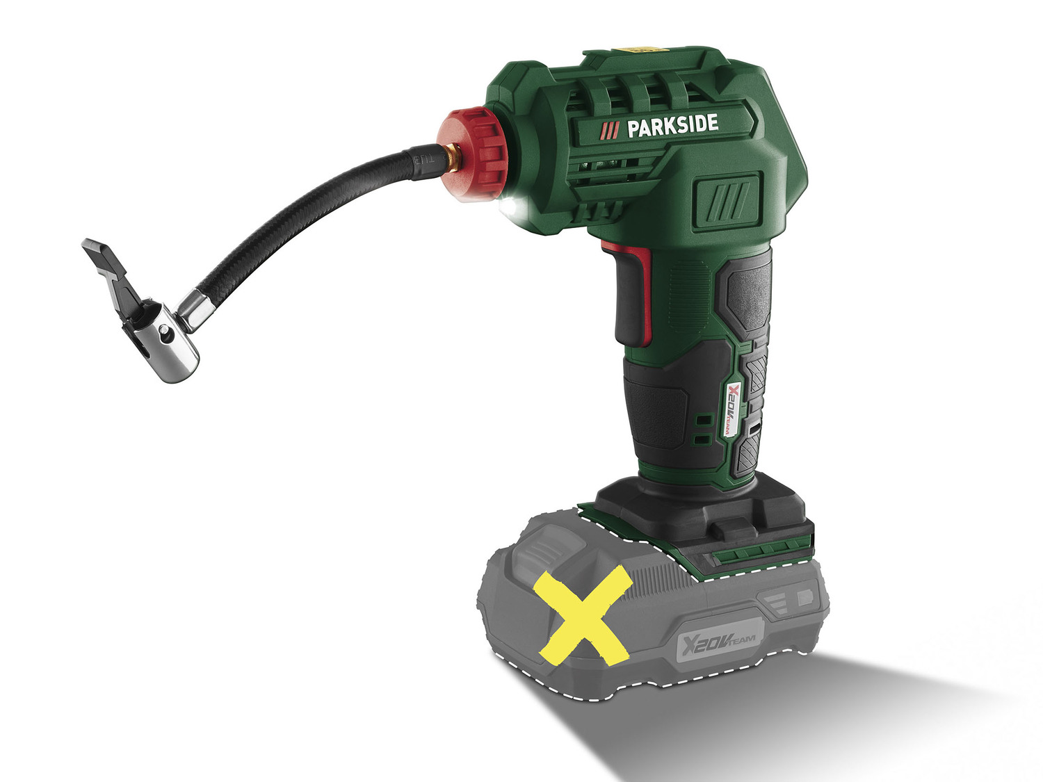 PARKSIDE® Pompe à air sans fil PALP20-Li C3 ou compres…