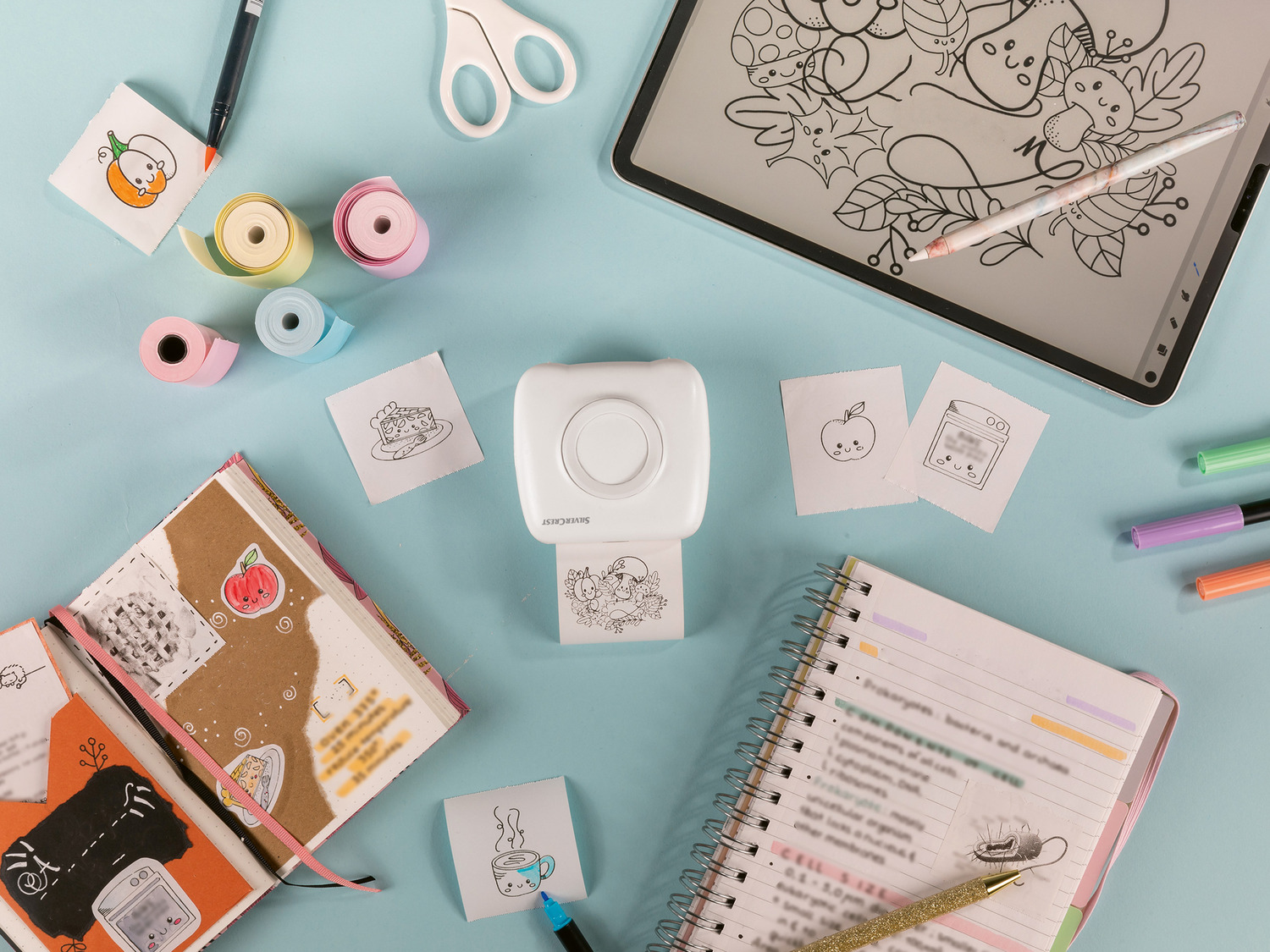 SILVERCREST® Mini Pocket Printer avec rouleau de papier