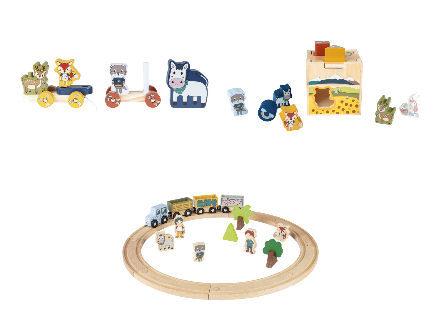 Jouet de motricité en bois véritable | LIDL