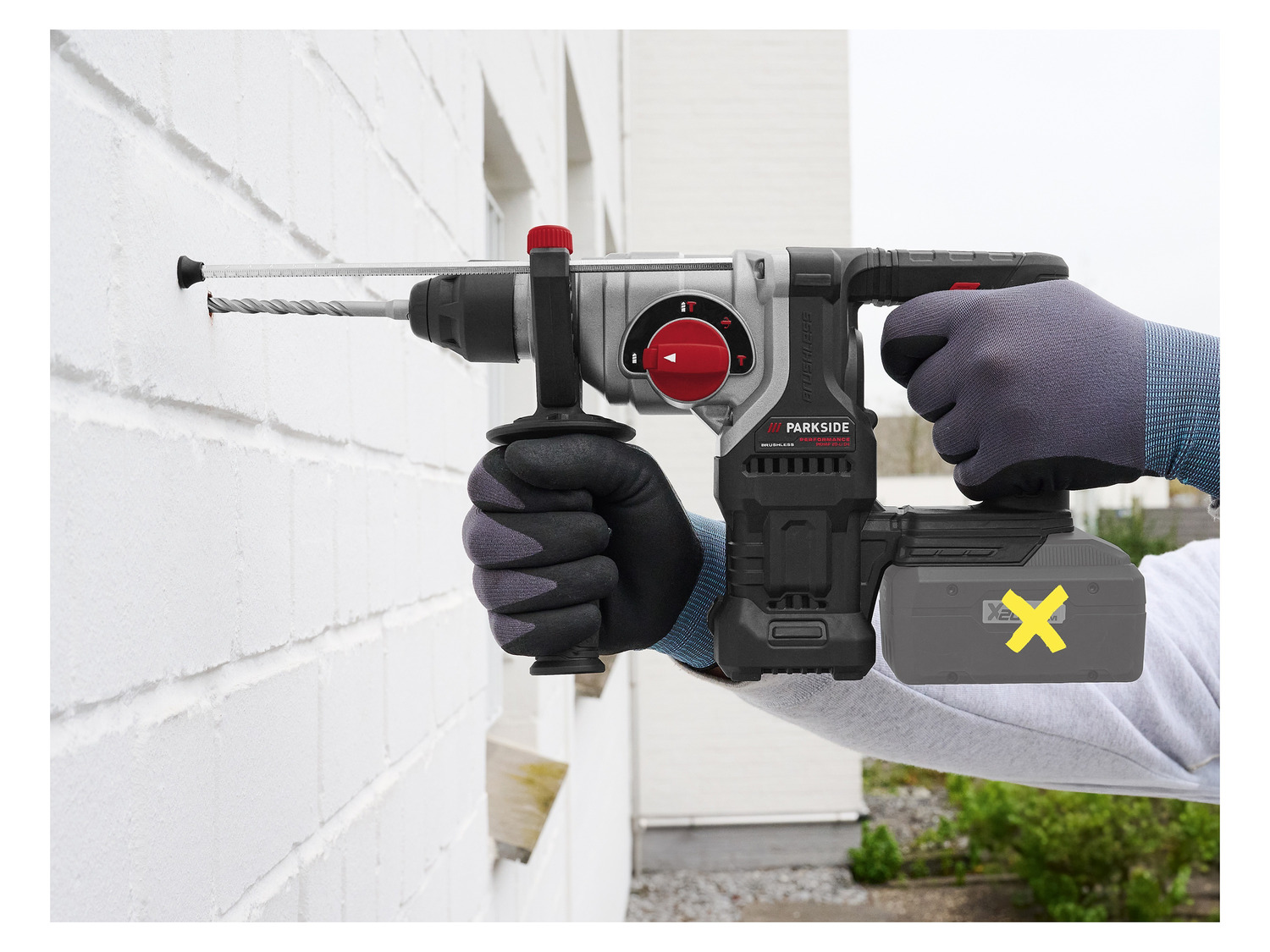 PARKSIDE PERFORMANCE® Perforateur-burineur sans fil PK…
