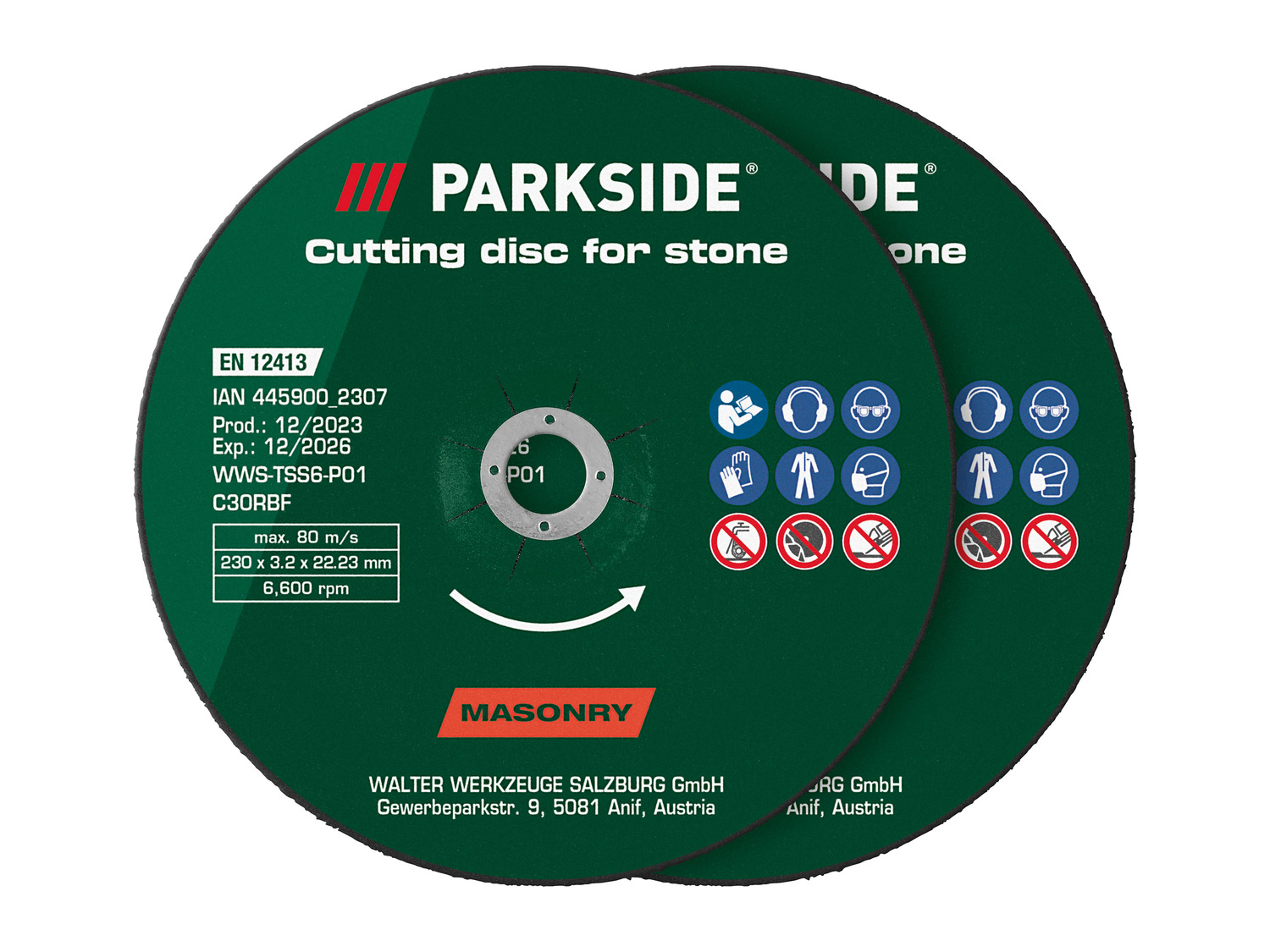 PARKSIDE® Kit de disques à tronçonner ou ébavurer ou D…