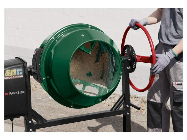 PARKSIDE® Bétonnière PCM 125 A1, 120 l, 550 W | LIDL