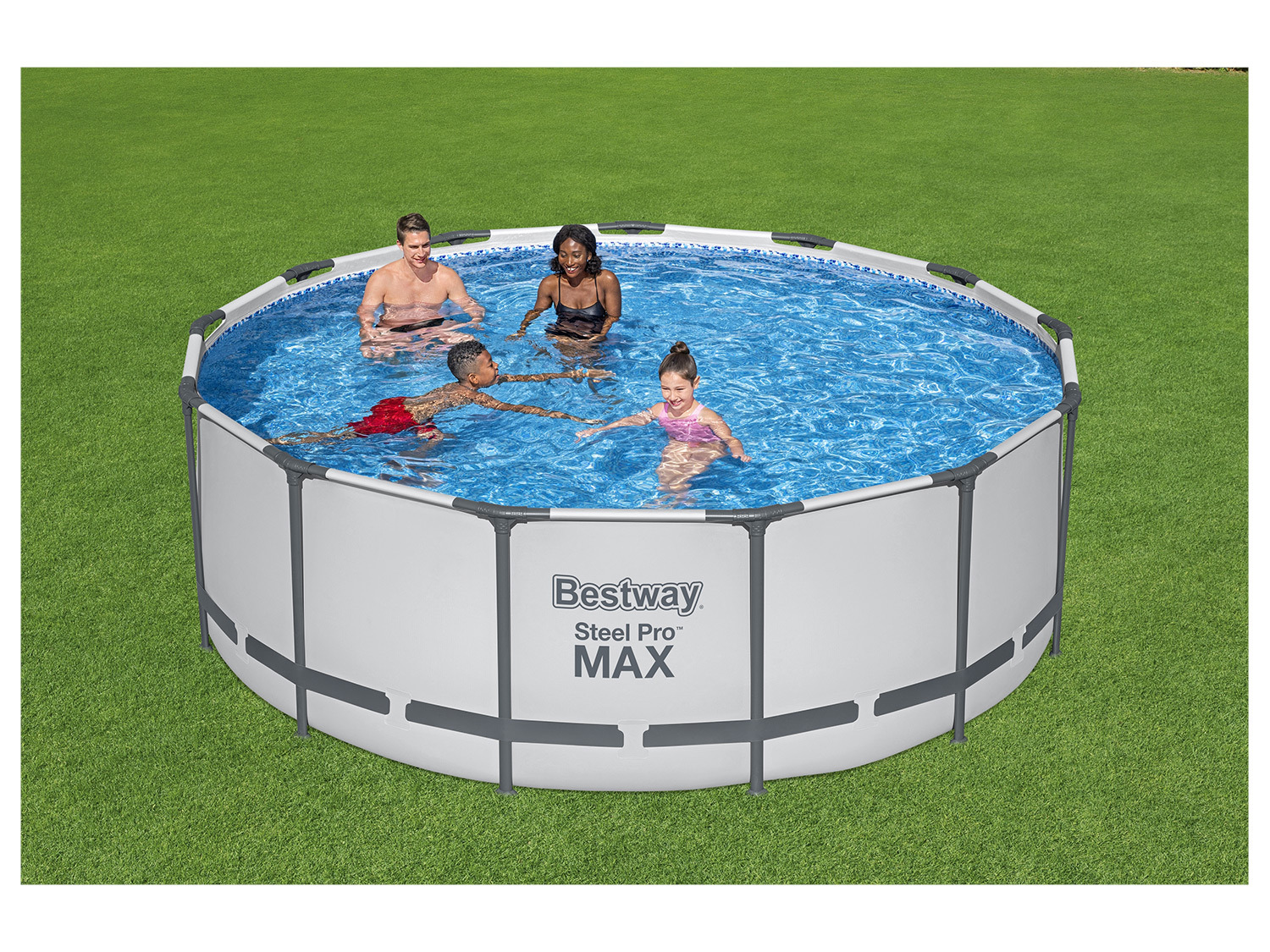 Bestway Kit de piscine complet Steel Pro MAX™ Frame Po…