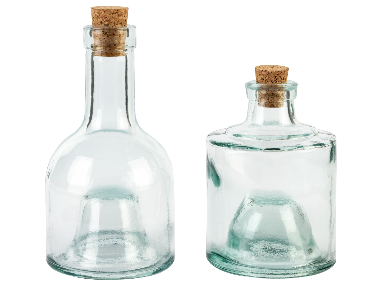 Bouteille pour huile ou bouteilles empilables en verre