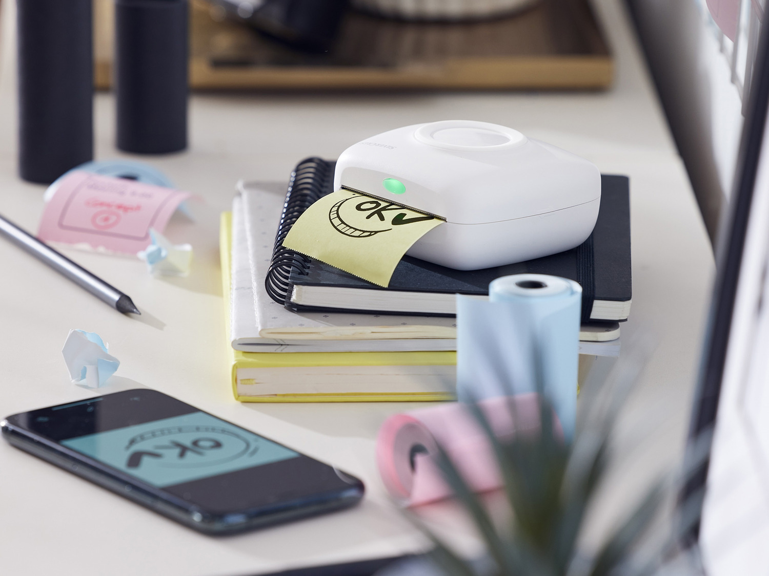 SILVERCREST® Mini Pocket Printer avec rouleau de papier