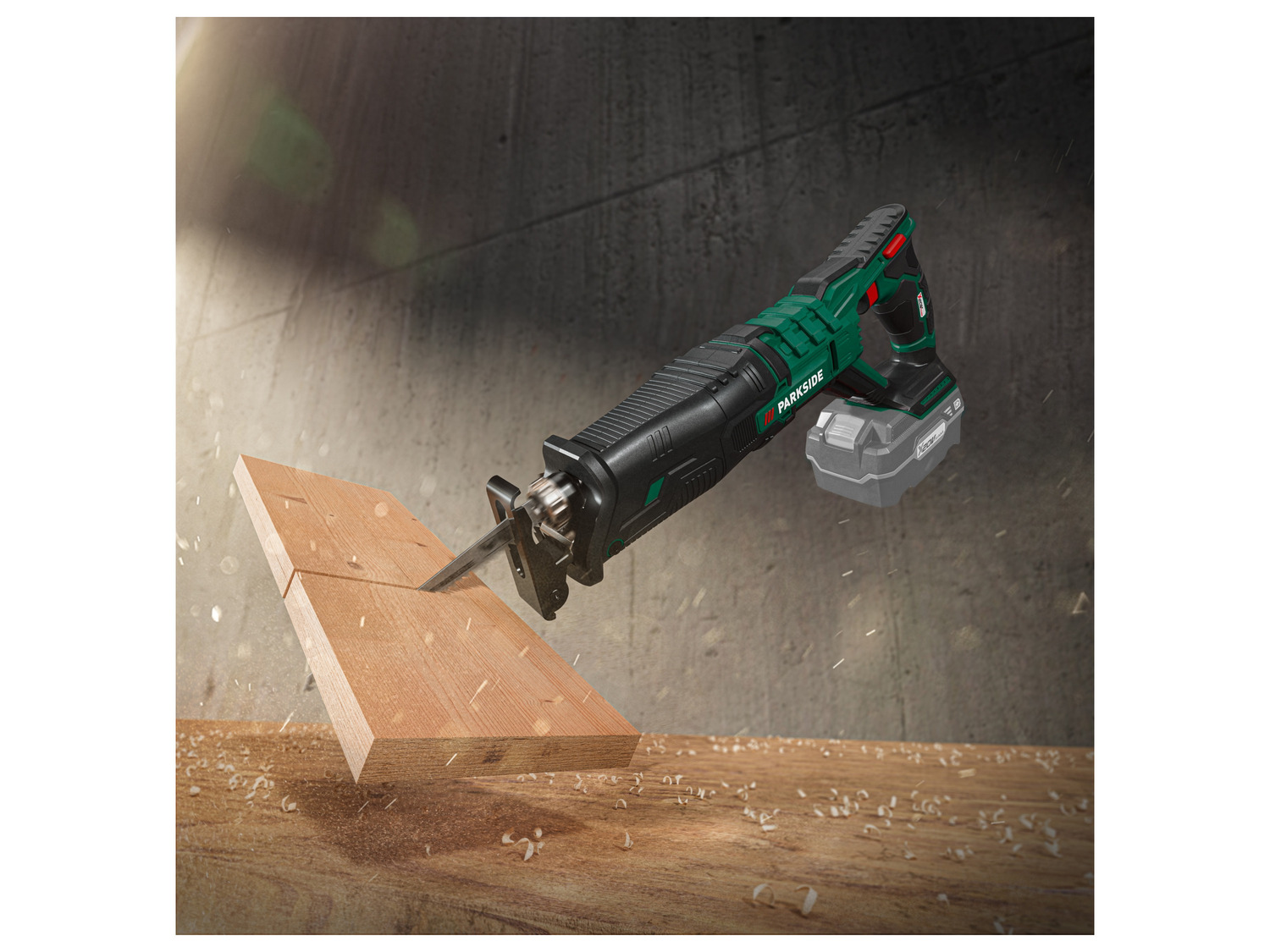 Scie sabre sans fil PSSA 20-Li B2, 20 V | LIDL