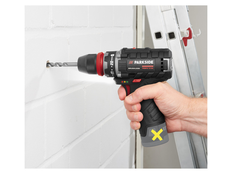 Perceuse-visseuse sans fil PBSPA 12 D4, 12 V | LIDL