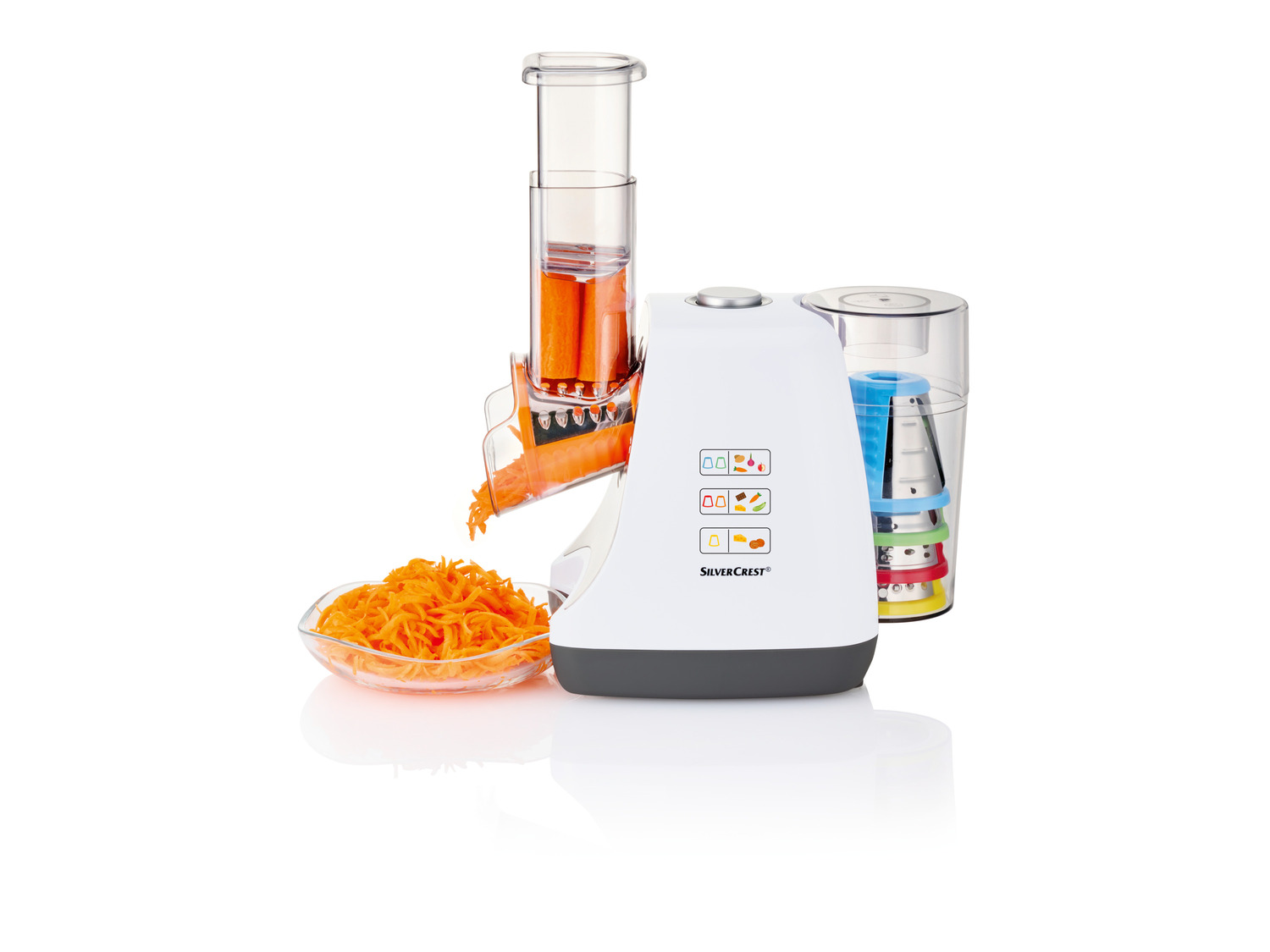 SILVERCREST® KITCHEN TOOLS Râpe à légumes électrique 5…