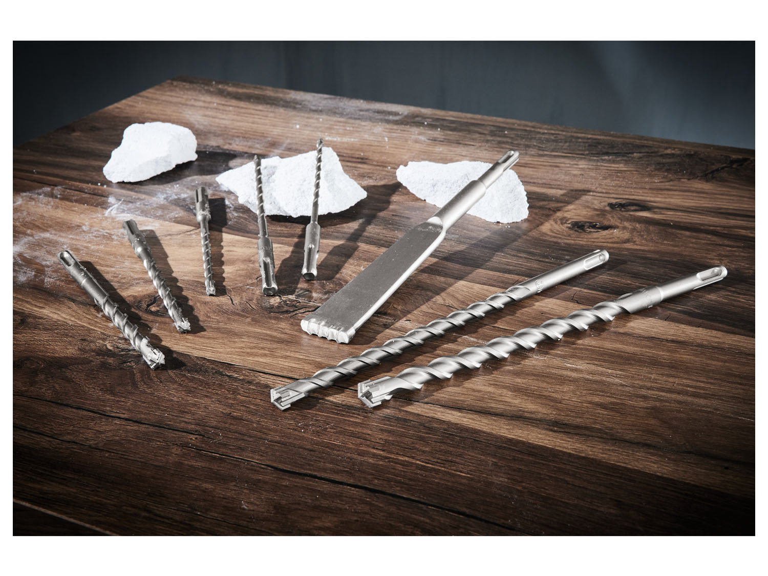 PARKSIDE PERFORMANCE® Set de forets ou burin SDS-plus