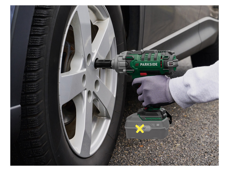 PARKSIDE® Visseuse à chocs sans fil PASSK 20-Li C, 20 V