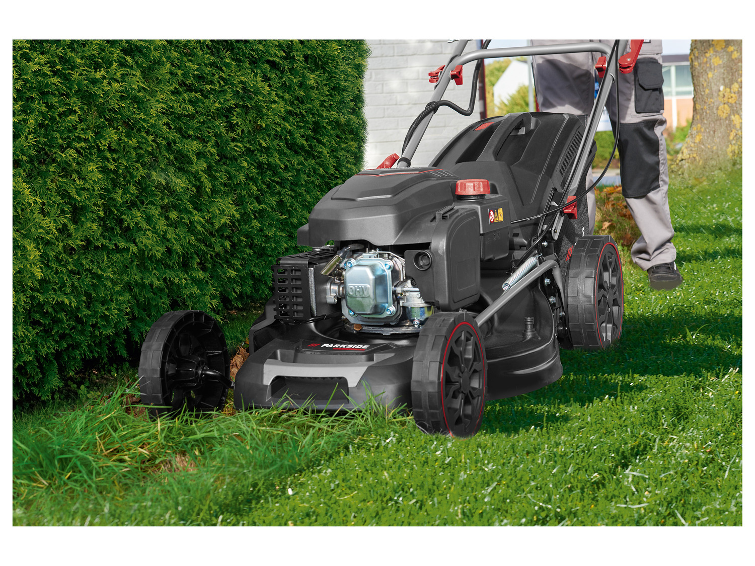 PARKSIDE PERFORMANCE® Tondeuse à gazon à essence PBRM