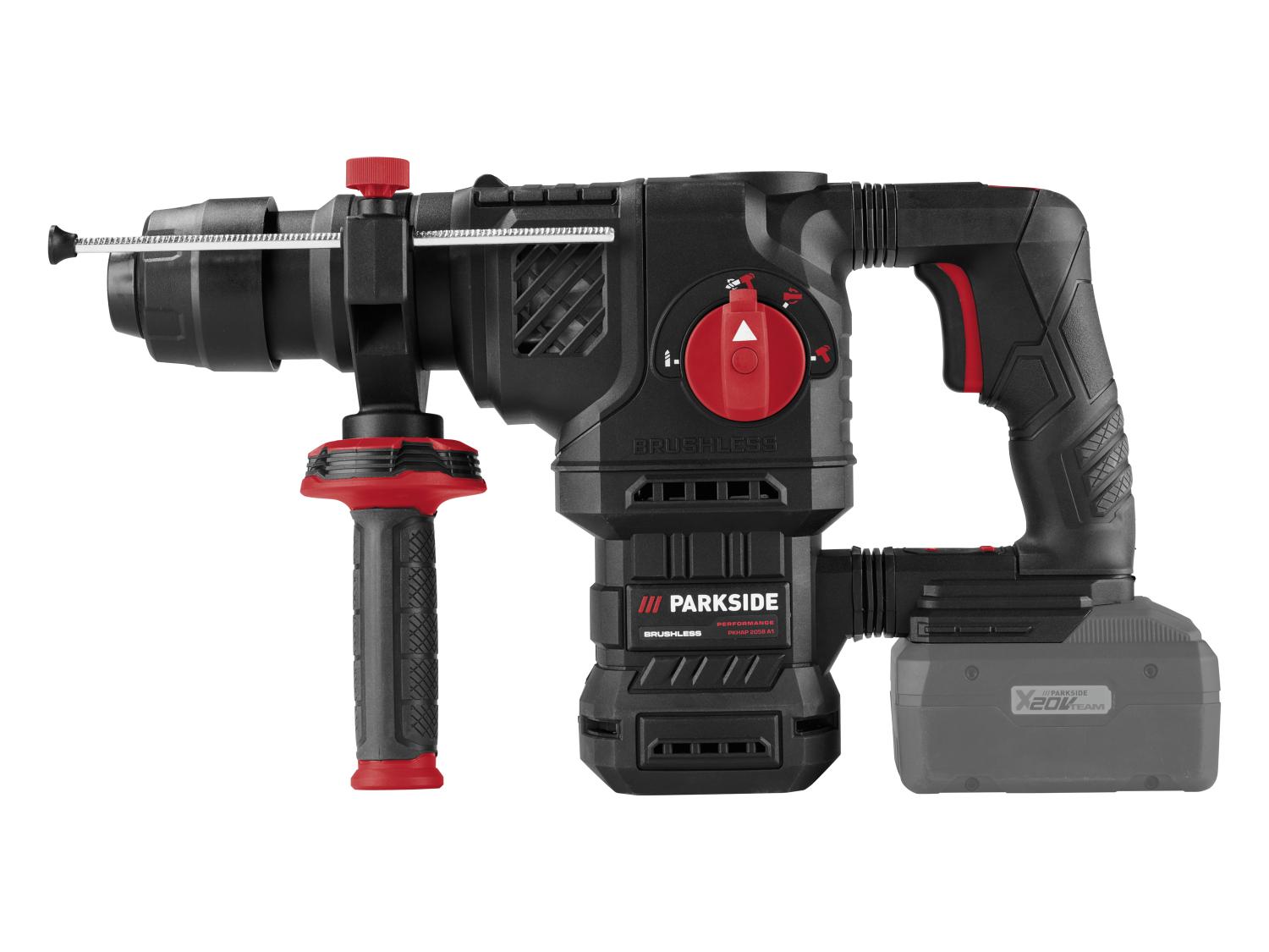 PARKSIDE PERFORMANCE® Perforateur-burineur sans fil PKHAP 2058 A1, 5,8 ...