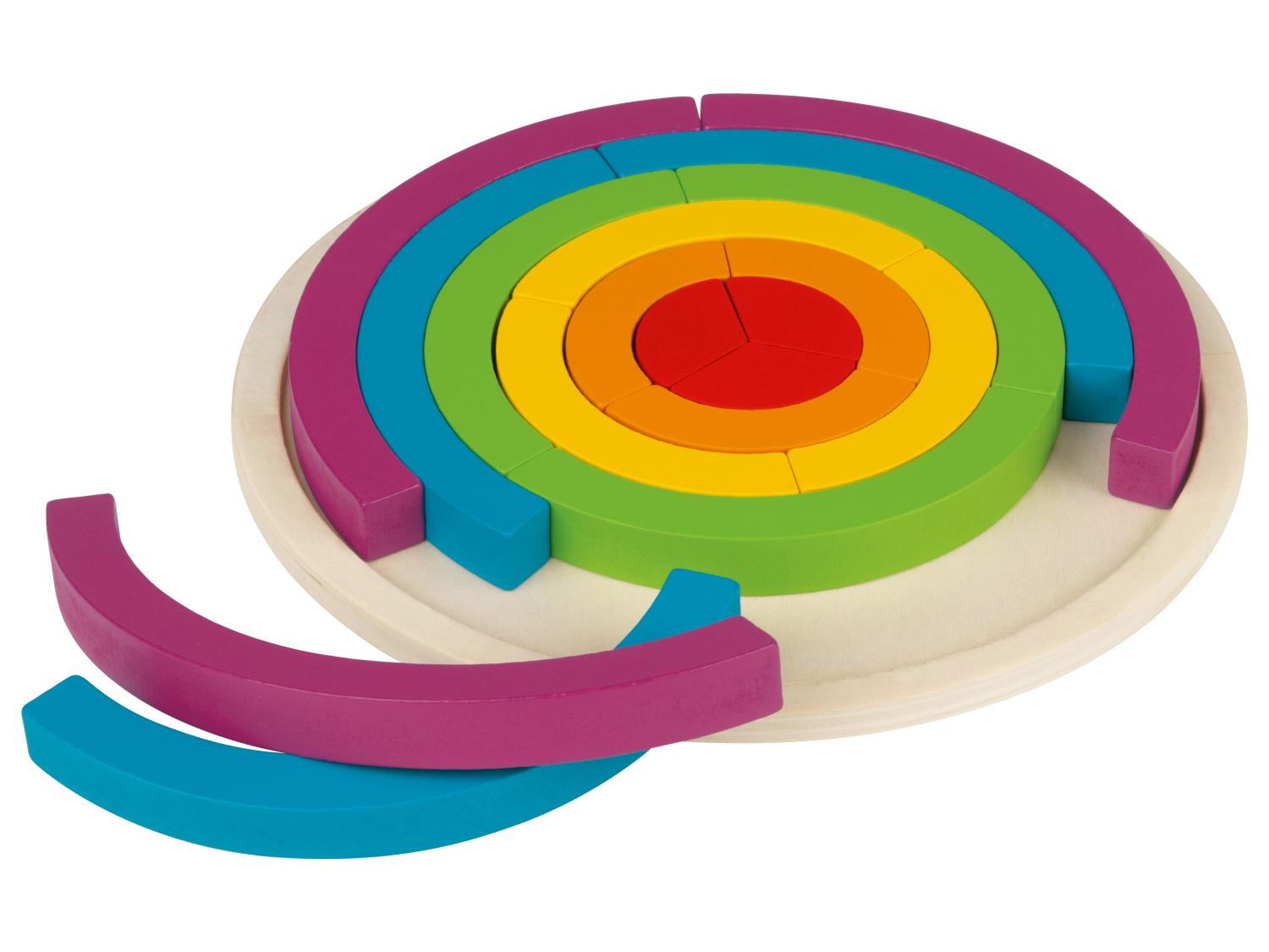 Jeu d'emboîtement en bois Montessori