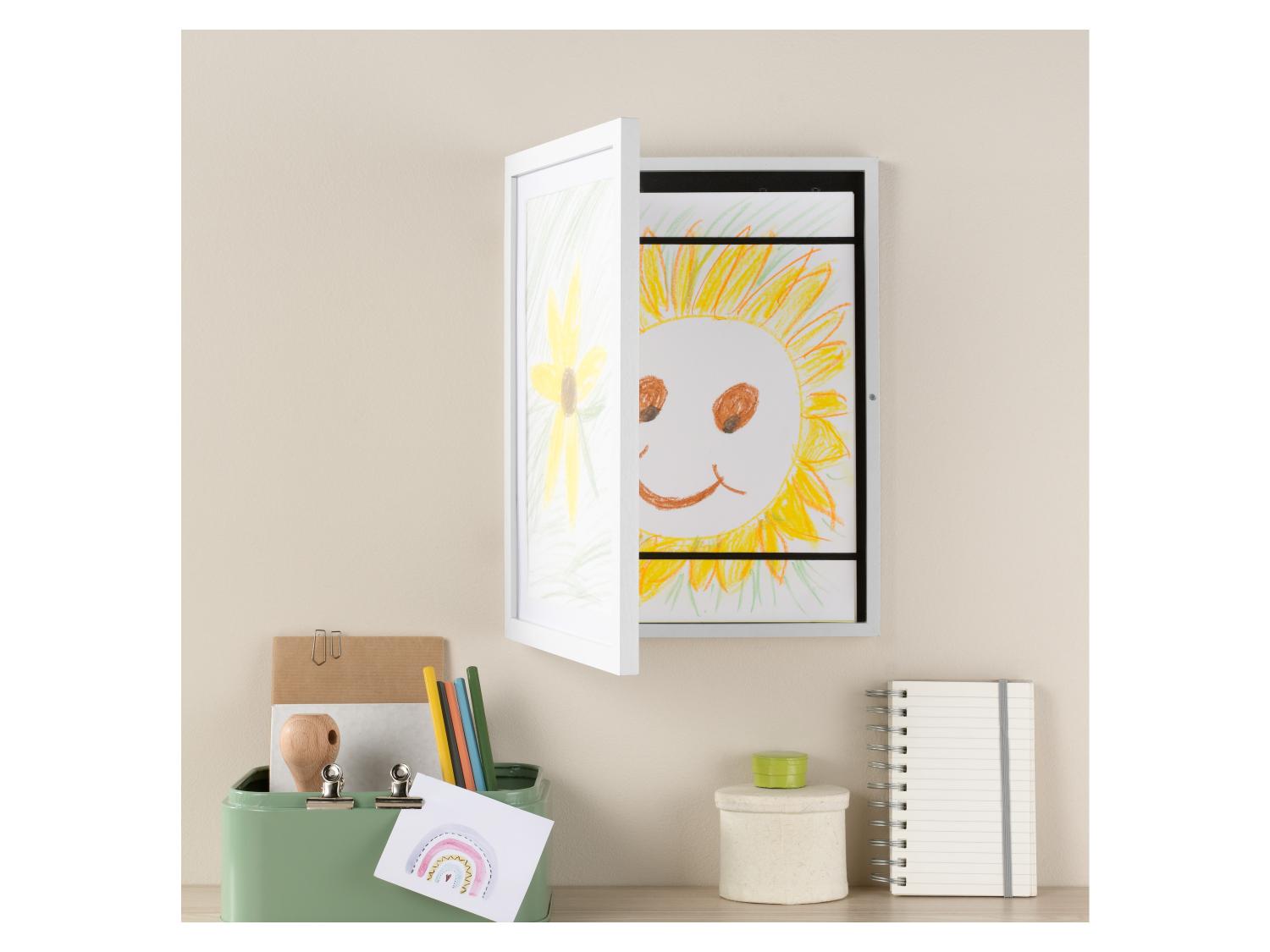 Cadre photo avec compartiment de rangement