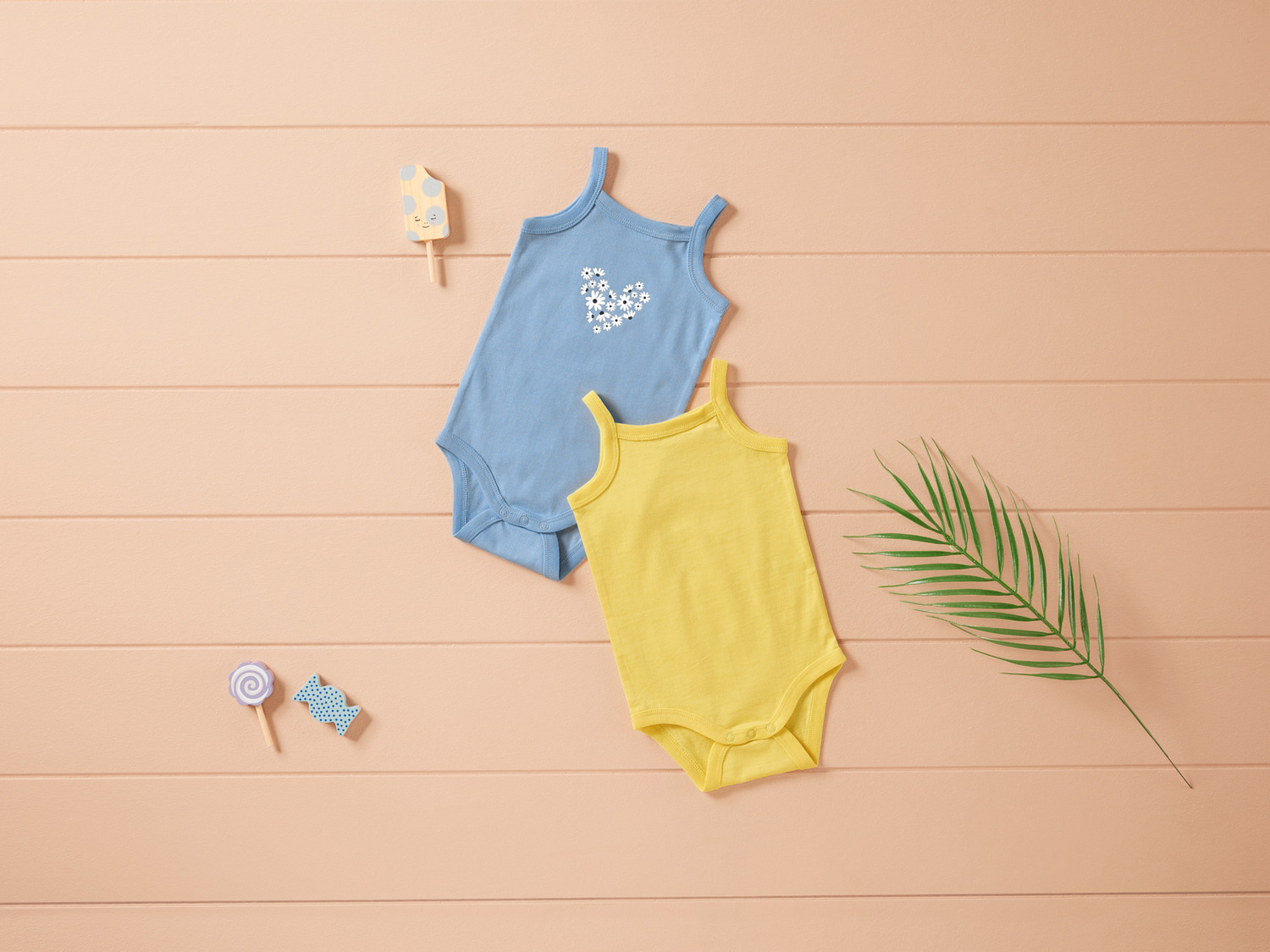 lupilu® Set de 2 bodies bébé Acheter en ligne | LIDL
