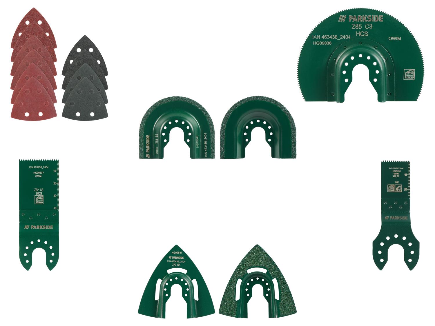 PARKSIDE® Accessoires pour outil multifonction | LIDL