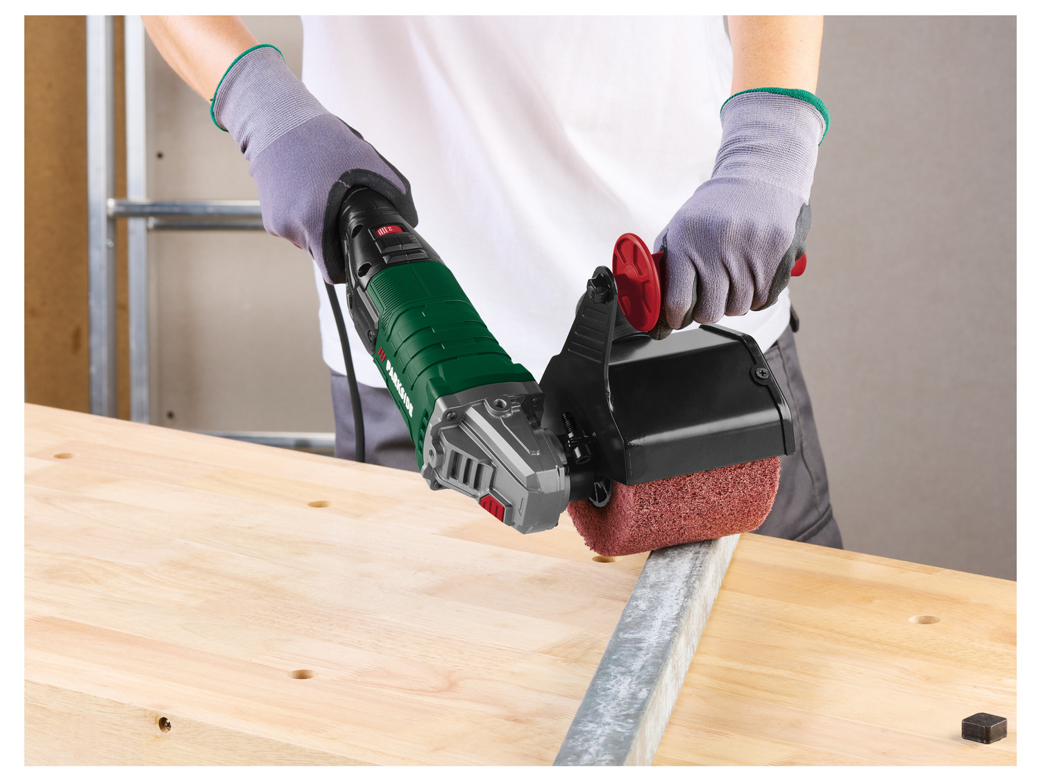 PARKSIDE® Ponceuse à satiner ou à brosser PBSM 1300 A1…