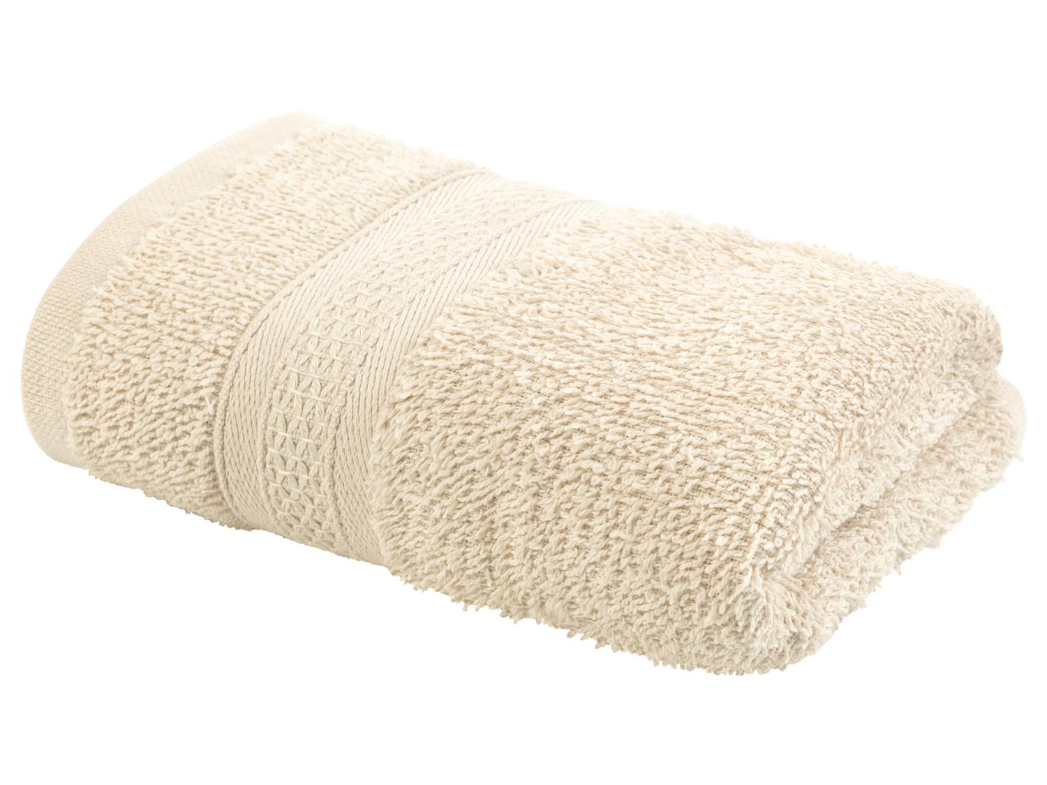 Lot de 7 serviettes invité en éponge, 30 x 30 cm | LIDL