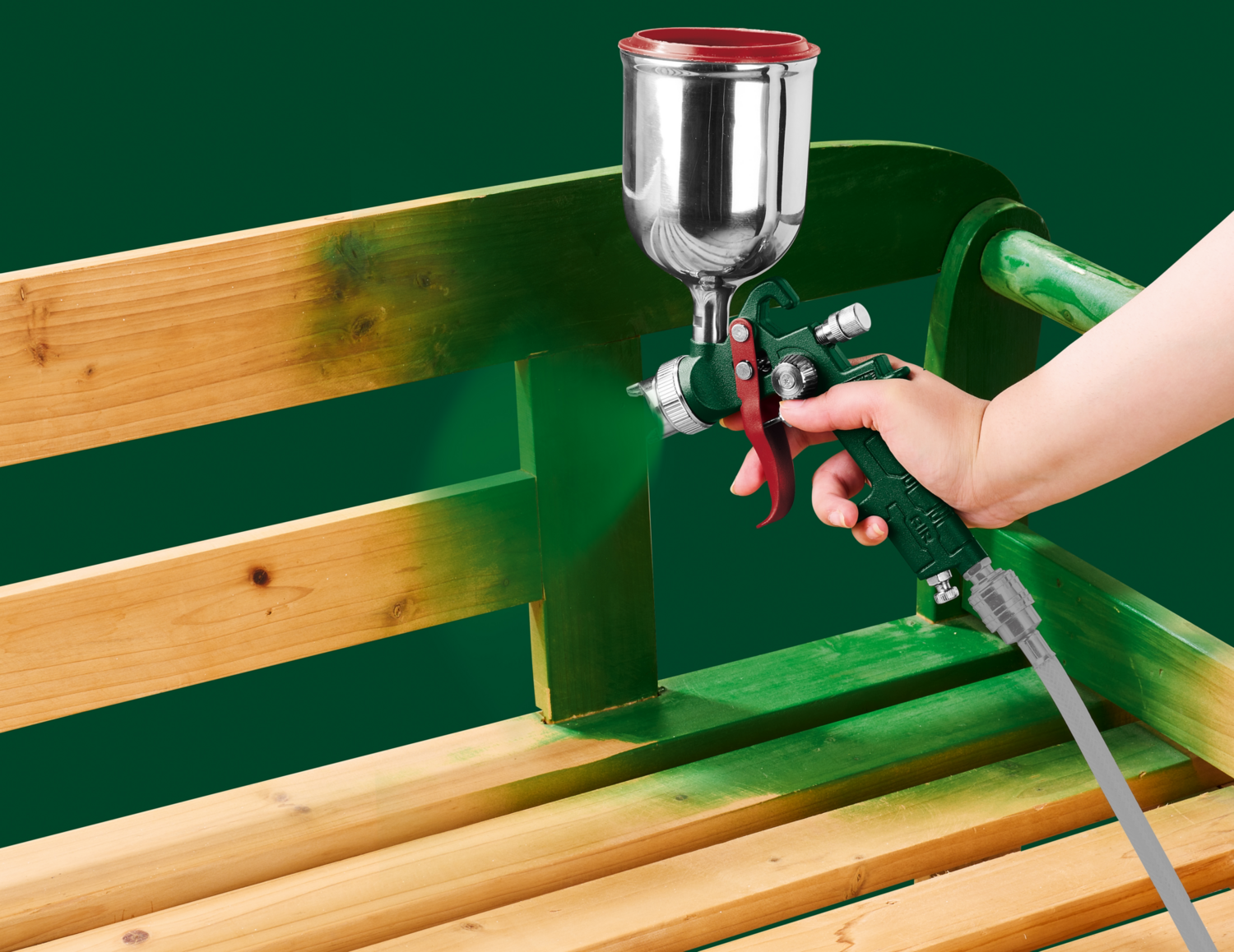 Comment peindre au pistolet à peinture basse pression ? | Lidl